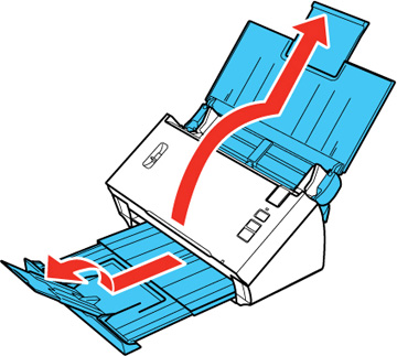 Loading Originals in the Input Tray
