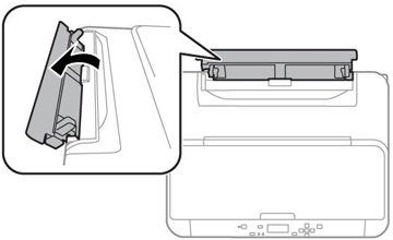 Loading Paper and Envelopes in the Rear Feed Slot