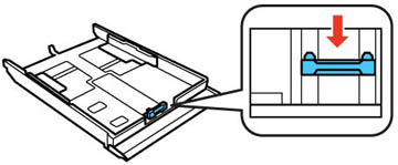 Loading Paper in Cassette 2 (Lower Cassette)