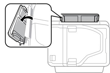 Loading Paper and Envelopes in the Rear Feed Slot
