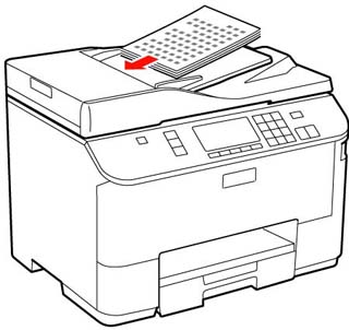 Placing Originals in the Automatic Document Feeder