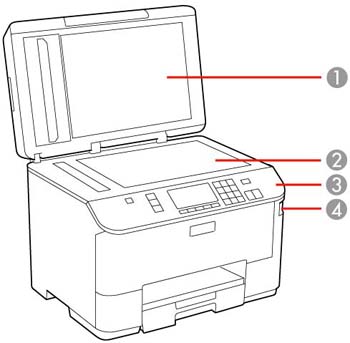 Printer Parts - Front