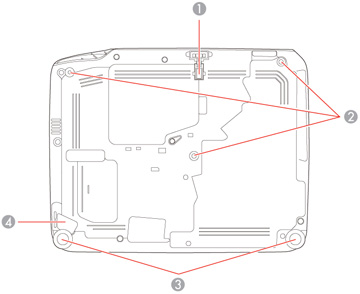Projector Parts - Base