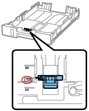 Loading Paper in the Cassette