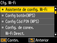 Cómo utilizar WPS para conectar el producto a una red