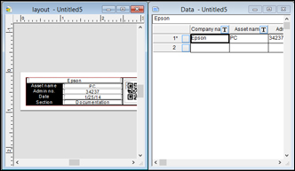 Creating Equipment Management Labels in Label Editor