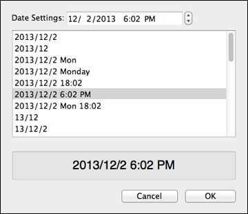 Ajout de la date et de l'heure avec le logiciel Label Editor Lite