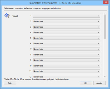 Ajout et attribution des travaux de numérisation