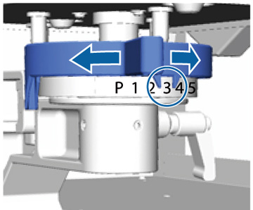 Adjusting the Height of the Platen