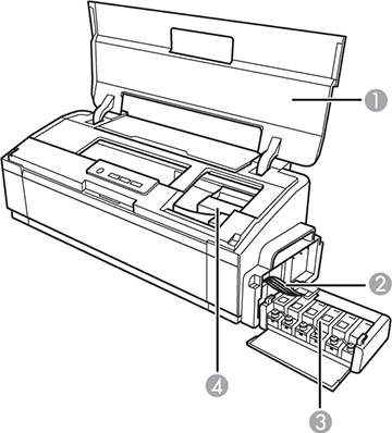 Printer Parts - Inside