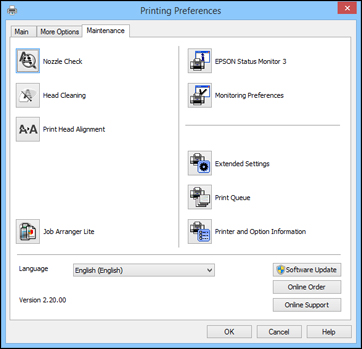 Entering a User ID and Password for Printing