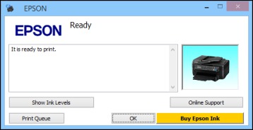 Checking Print Status - Windows