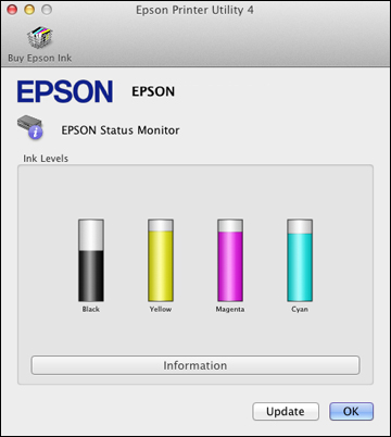 Checking Cartridge Status with OS X