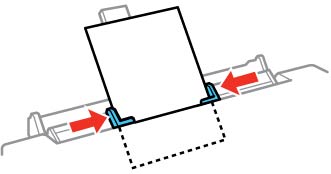 Loading Paper in the Rear Paper Feed Slot