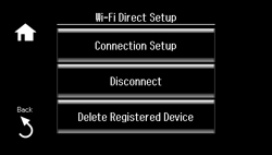 Enabling Wi-Fi Direct Mode