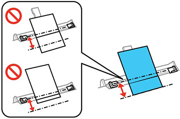 Loading Paper in the Rear Paper Feed Slot