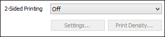 Selecting Double-sided Printing Settings - Windows