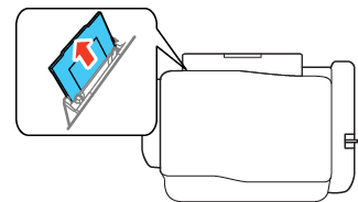 Loading Paper and Envelopes in the Rear Paper Feed Slot