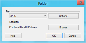 Saving Scanned Images to a Folder