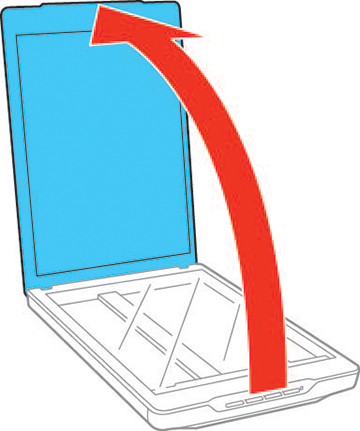 Placing Originals on the Scanner Glass