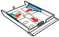 Loading Paper in Cassette 2 (Lower Cassette)
