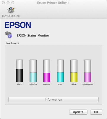 Checking Cartridge Status with OS X