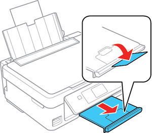 Loading Paper in the Sheet Feeder