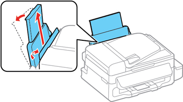 Loading Paper in the Sheet Feeder