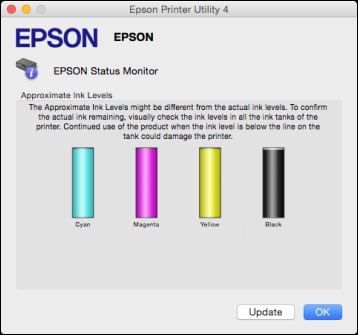Checking Ink Levels with OS X