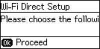 Enabling Wi-Fi Direct Mode