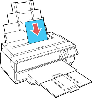 Loading Paper in the Sheet Feeder