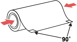 Loading Roll Paper on the Spindle