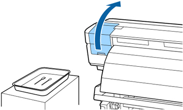 Cleaning Around the Print Heads