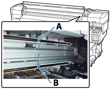 Applying Carriage Rod Grease