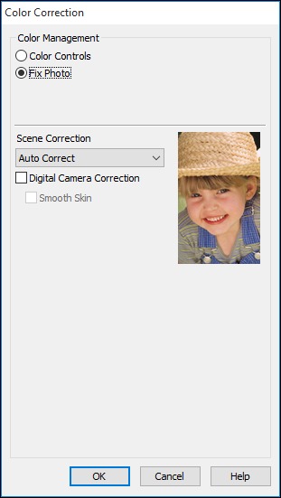 Custom Color Correction Options - Windows