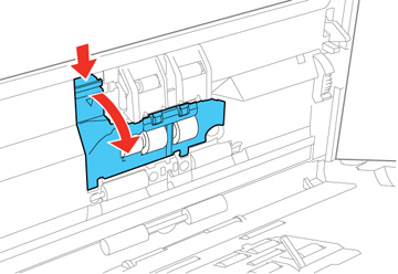 Replacing the Separation Rollers