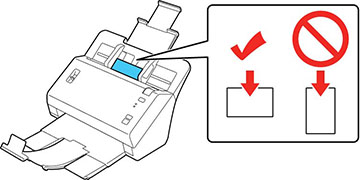 Loading Plastic Cards in the Input Tray
