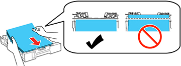 Loading Paper for Documents in the Cassette