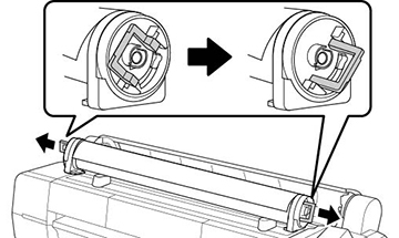 Removing Roll Paper
