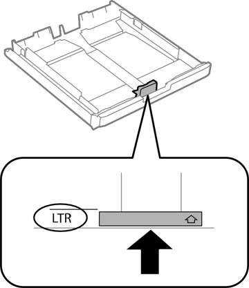 Loading Paper for Documents in the Cassette