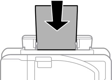 Loading Paper and Envelopes in the Rear Feed Slot