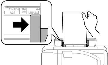 Loading Paper and Envelopes in the Rear Feed Slot