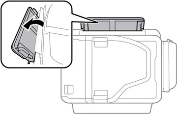 Loading Paper and Envelopes in the Rear Feed Slot