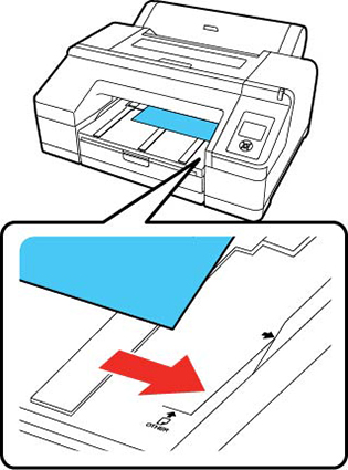 Loading Cut Sheets in the Front Manual Feeder