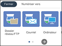 Numérisation vers un courriel
