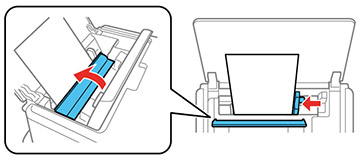 Loading Paper in the Paper Feed Slot