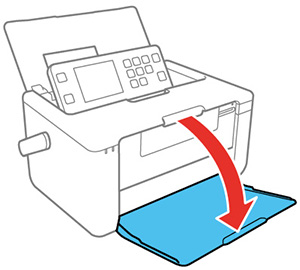 Loading Paper in the Paper Feed Slot