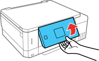 Loading Paper and Envelopes in the Rear Paper Feed Slot