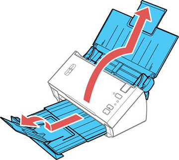 Loading Originals in the Input Tray