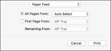 Selecting Basic Print Settings - PostScript Printer Software - Mac